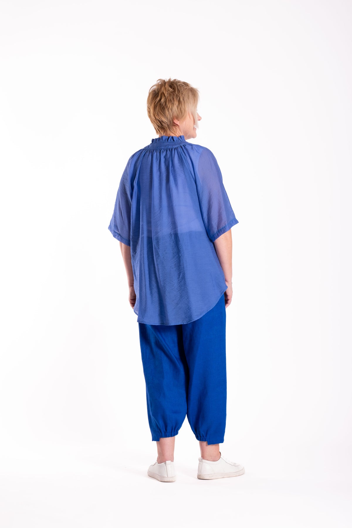 Delight Blouse Cornflower Blue – Jellicoe