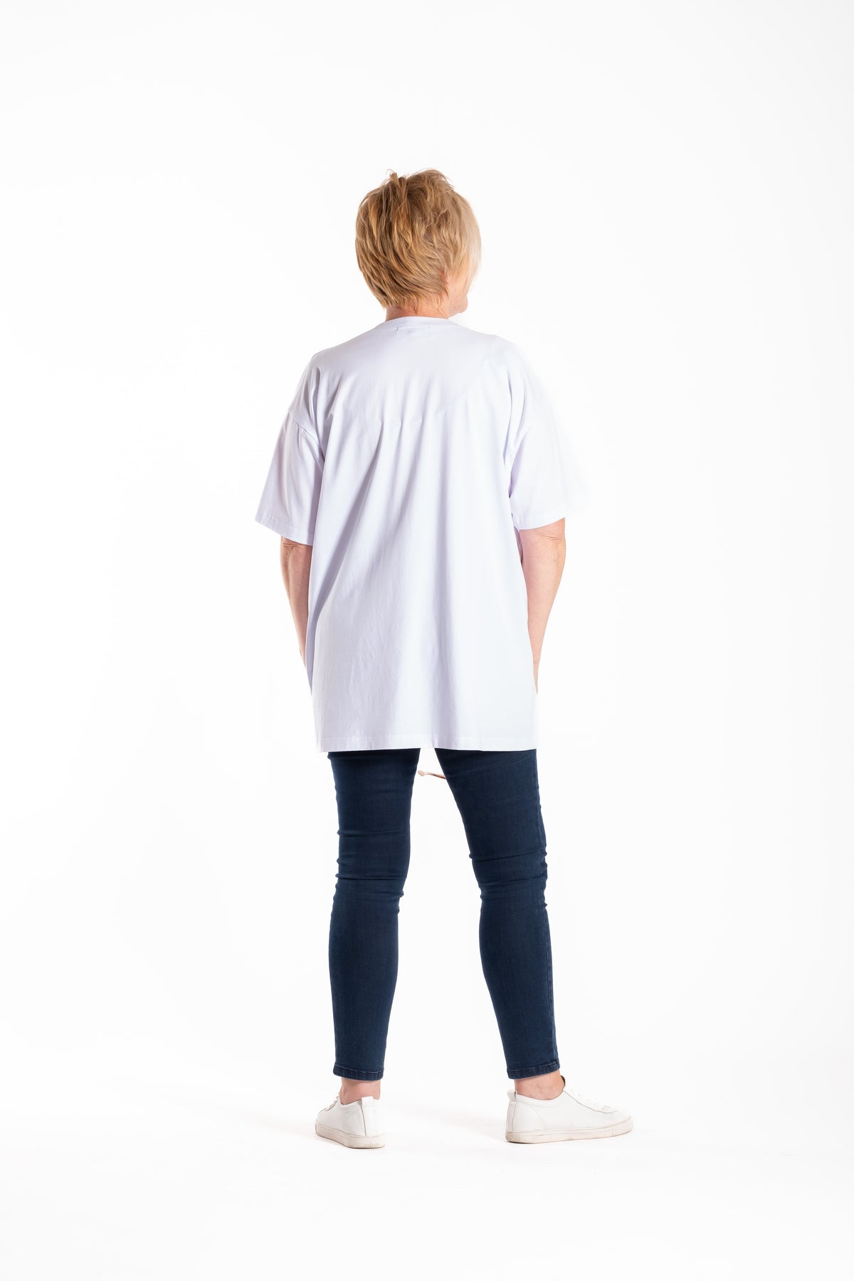 Oversized Box Tee White – Jellicoe